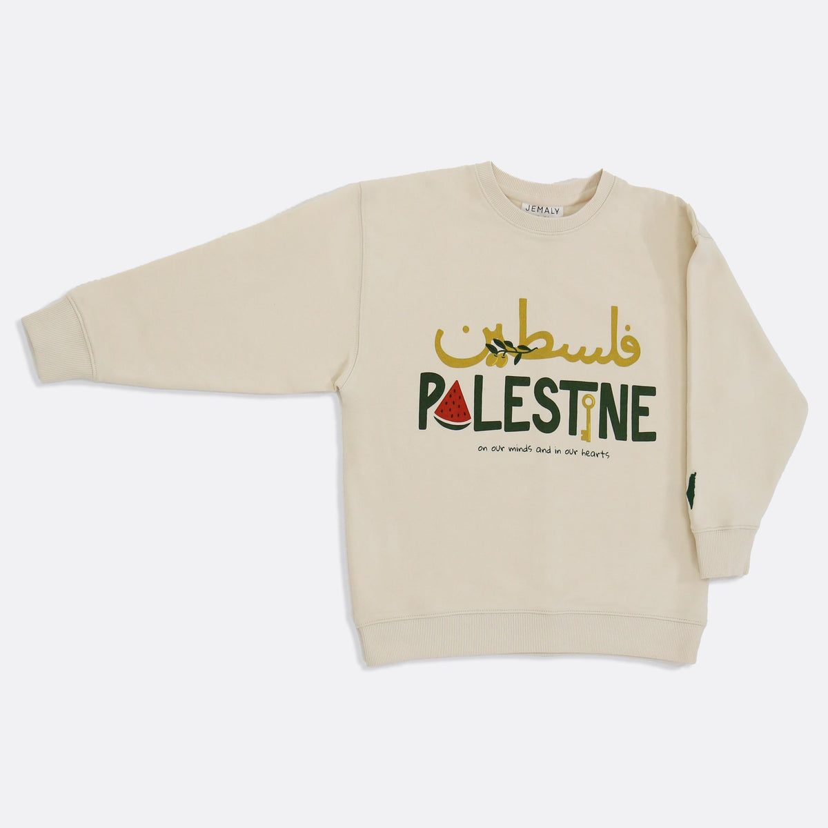 Palestine On Our Minds Sweatshirt – Jemaly